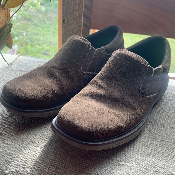 Merrell | Shoes | Mens Merrell World Vue Jungle Moc Suede Leather ...